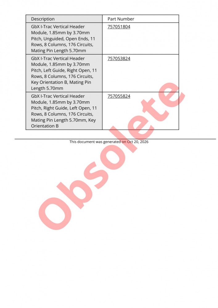 Tooling document preview, page 3