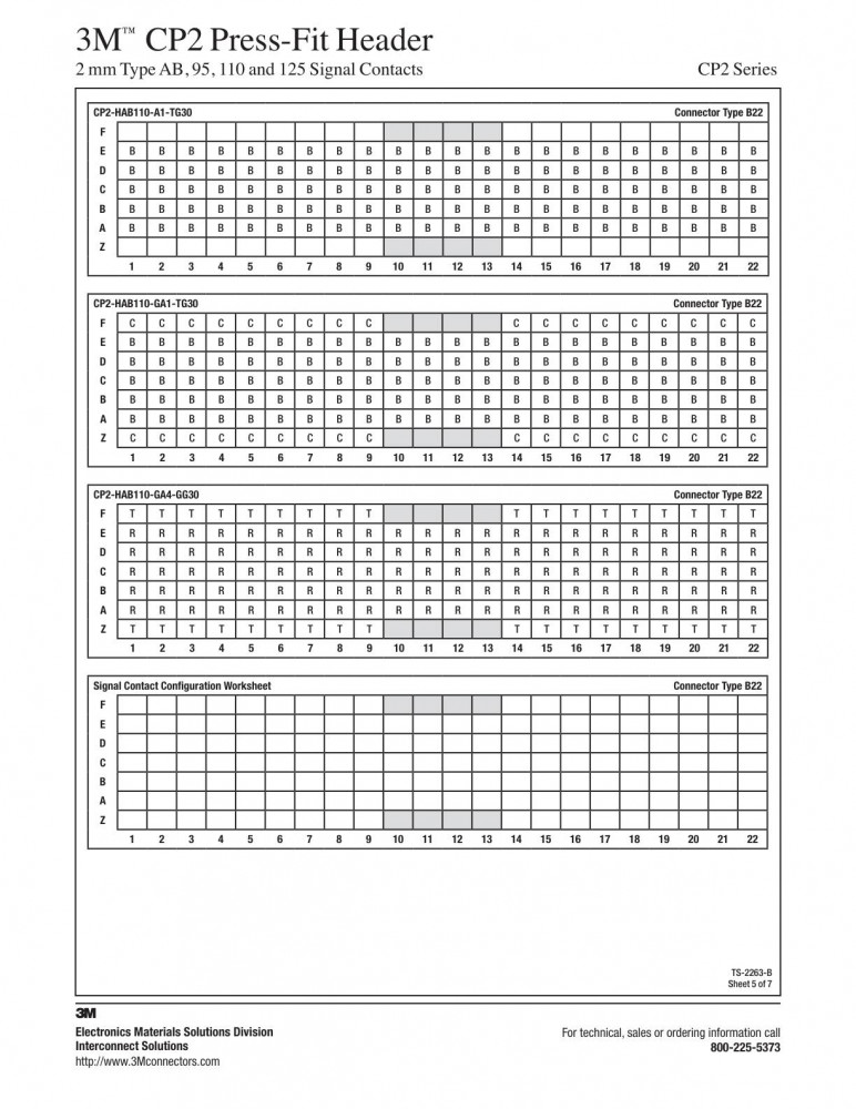 3M CP2 technical document page 5