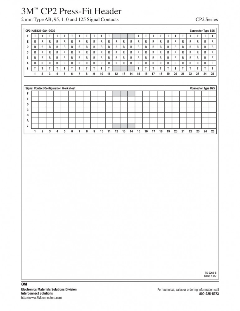 3M CP2 technical document page 7