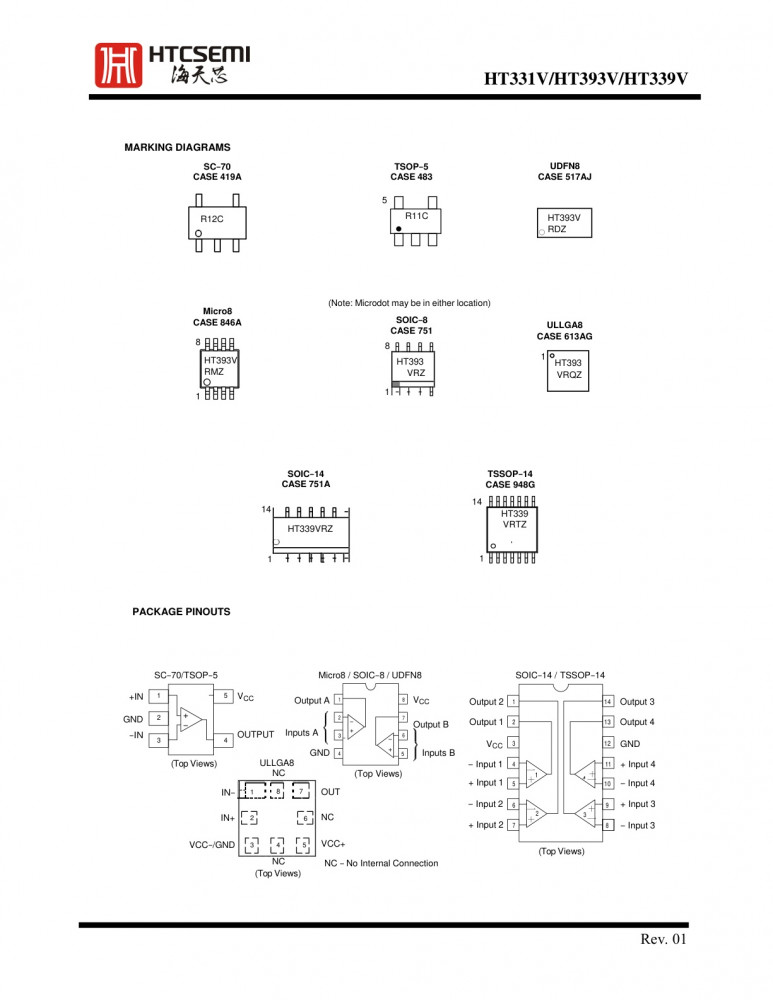 HT393VRMZ datasheet page 2
