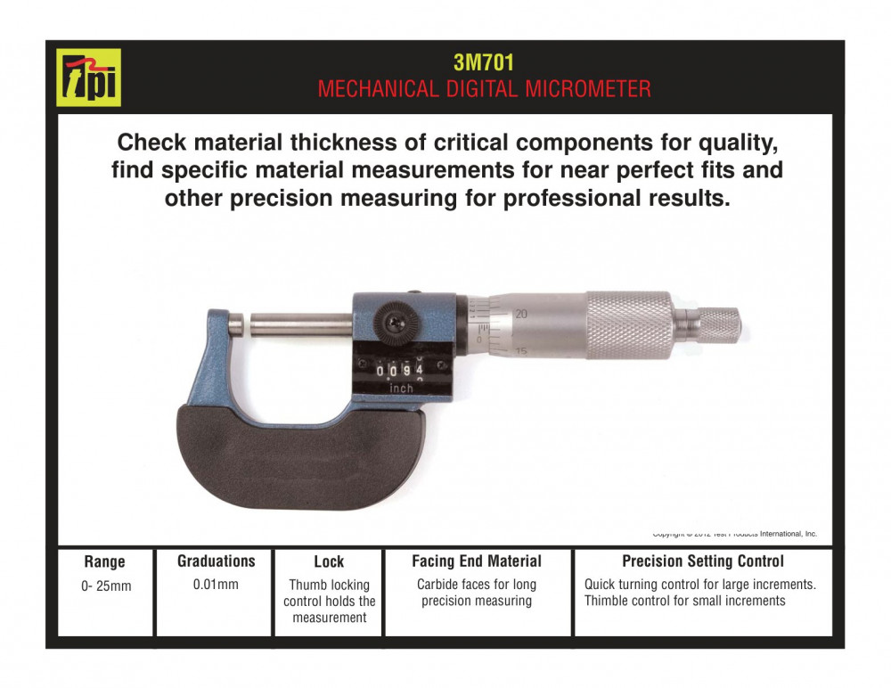 TPI 3M701 product documentation image