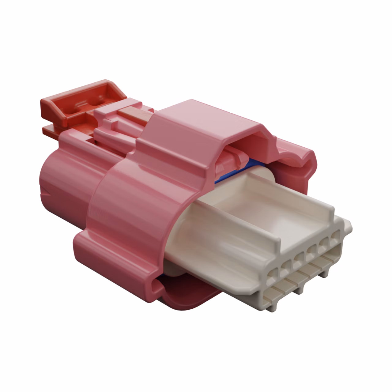 Squba Sealed Receptacle Assembly with CPA, 1.80mm Pitch, Single Row, 8 Circuits, Green