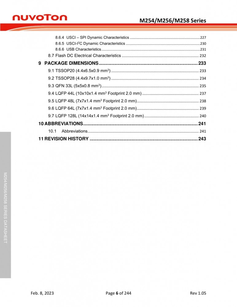 M256SD2AE datasheet page 6