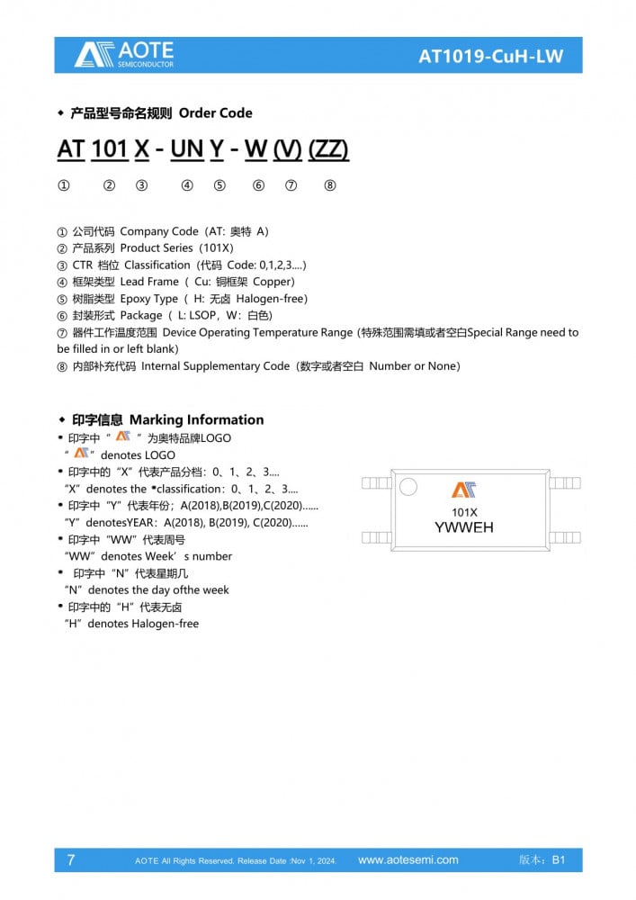 AT1019-CuH-LW datasheet page 8