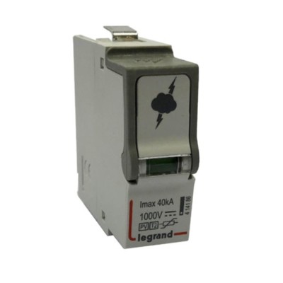 Replace module for PV VSP 414156 - PV surge protector module 1000V DC type 2 - 20kA nominal, 40kA max surge - Plug-in cassette for sale