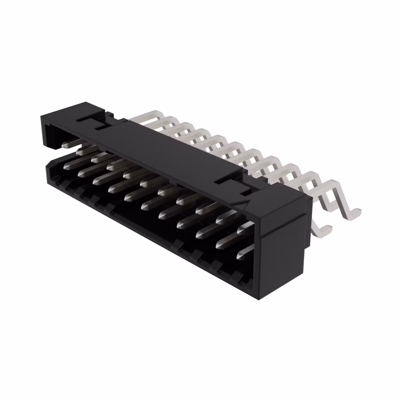 2.00mm Pitch, Milli-Grid PCB Header, Dual Row, Right-Angle, Surface Mount, 2.00µm Tin (Sn) Plating, 22 Circuits, Glow-Wire Capable, Tape and Reel for sale