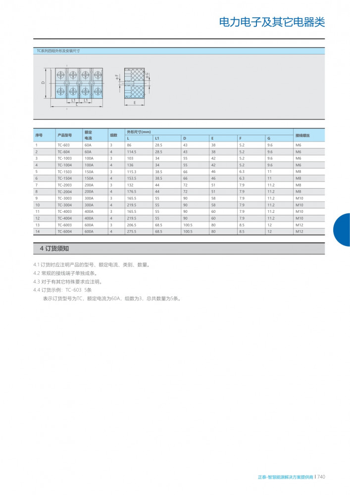 CHINT TC series technical document page 2
