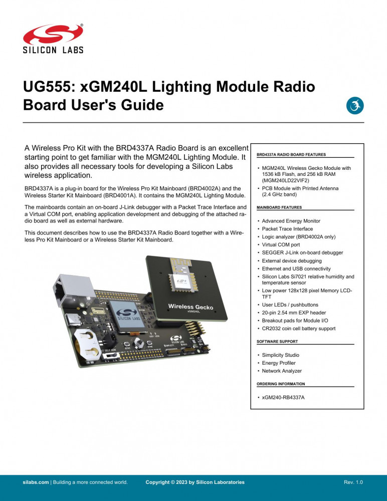 UG555 page 1