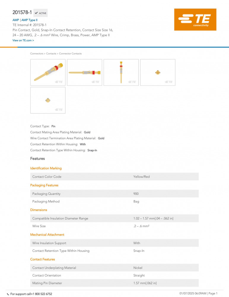 201578-1 technical document page 1