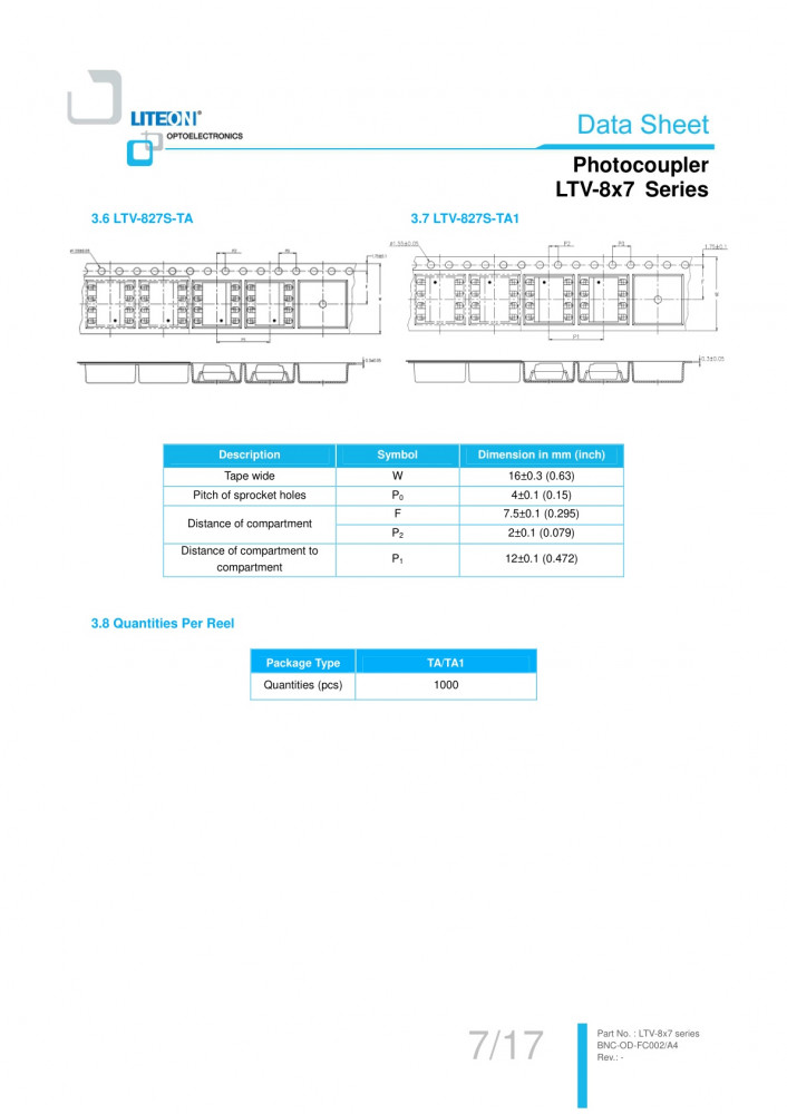 LTV-817X-A datasheet page 8