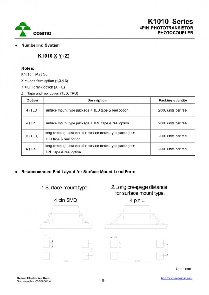 K10103D datasheet page 8
