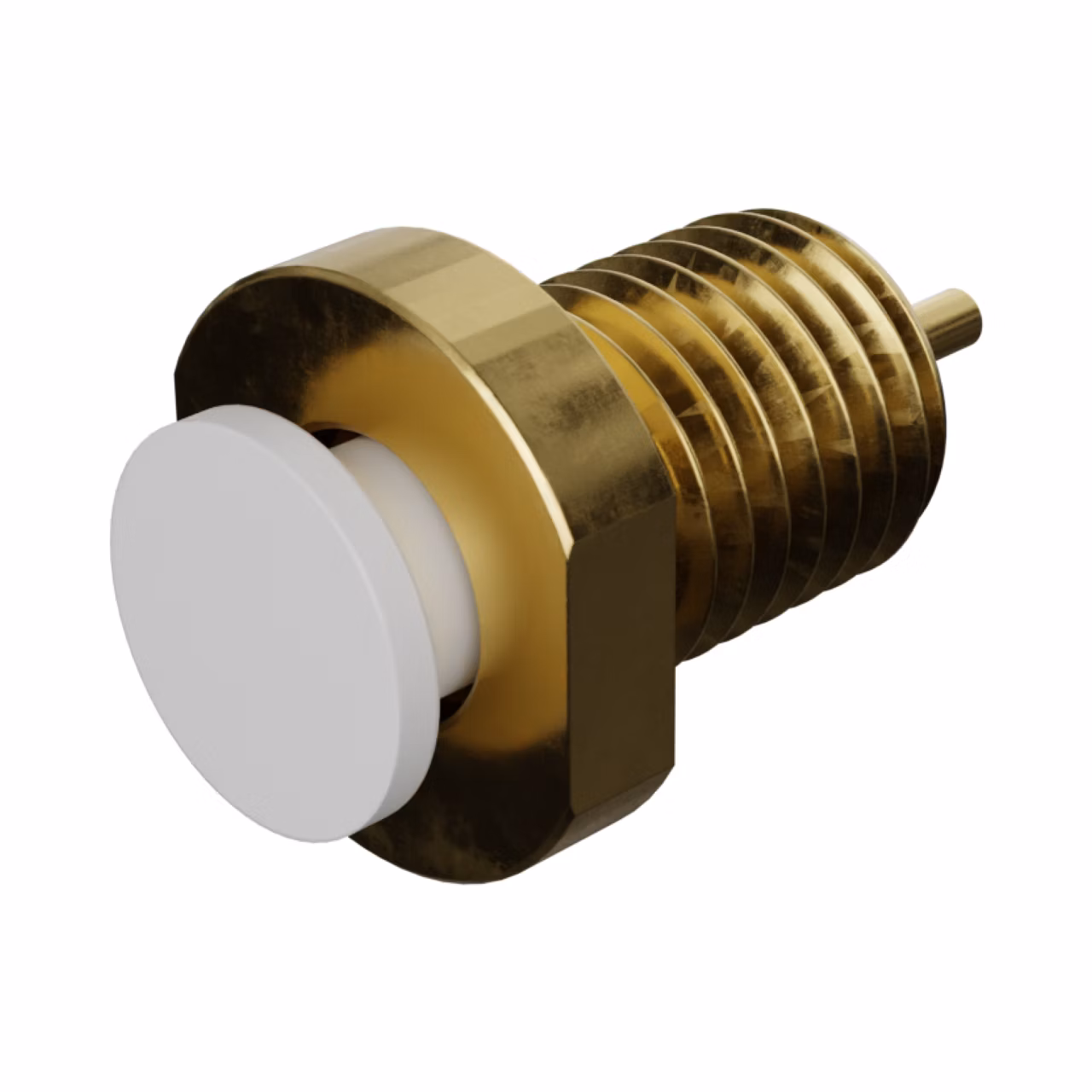 SMP-MAX Plug, Straight, Detent, Panel Mount, Thread-in, Tray, 50 Ohms for sale