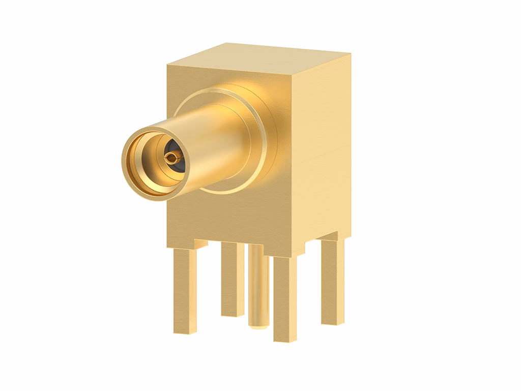 MMCX Jack, Straight, RD316, Tray, 50 Ohms
