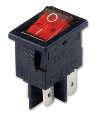 Bulgin H8553VBBR2-B Rocker Switch