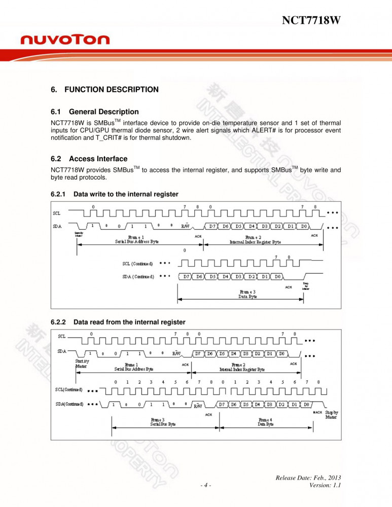 NCT7718W datasheet page 8