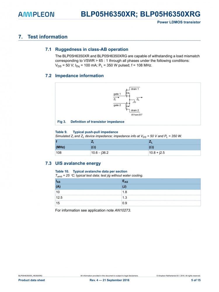 BLP05H6350XRY datasheet page 5