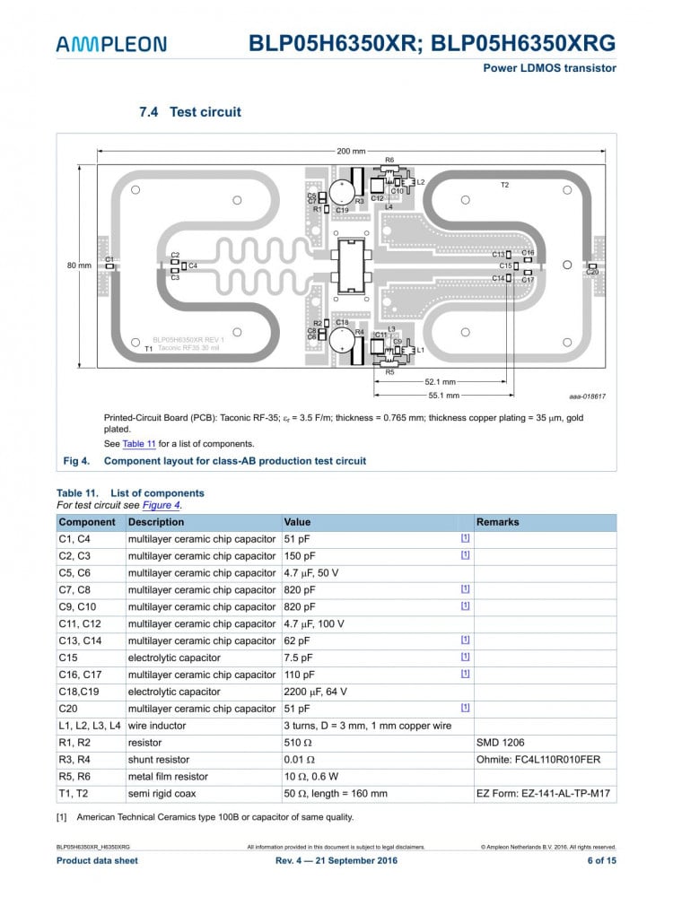 BLP05H6350XRY datasheet page 6