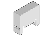 Press-In Tool for Daughter Card 5-Pair by 8-Column Assemblies