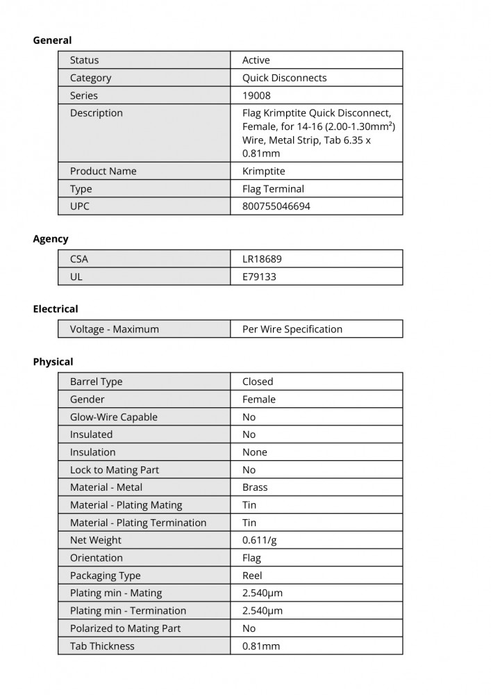 Product document image, page 2