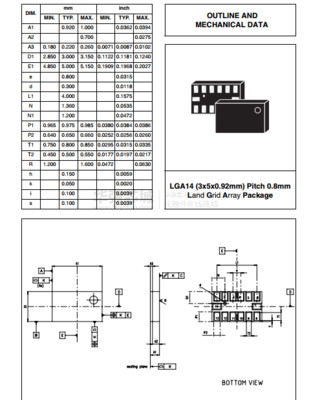 LIS302DL for sale