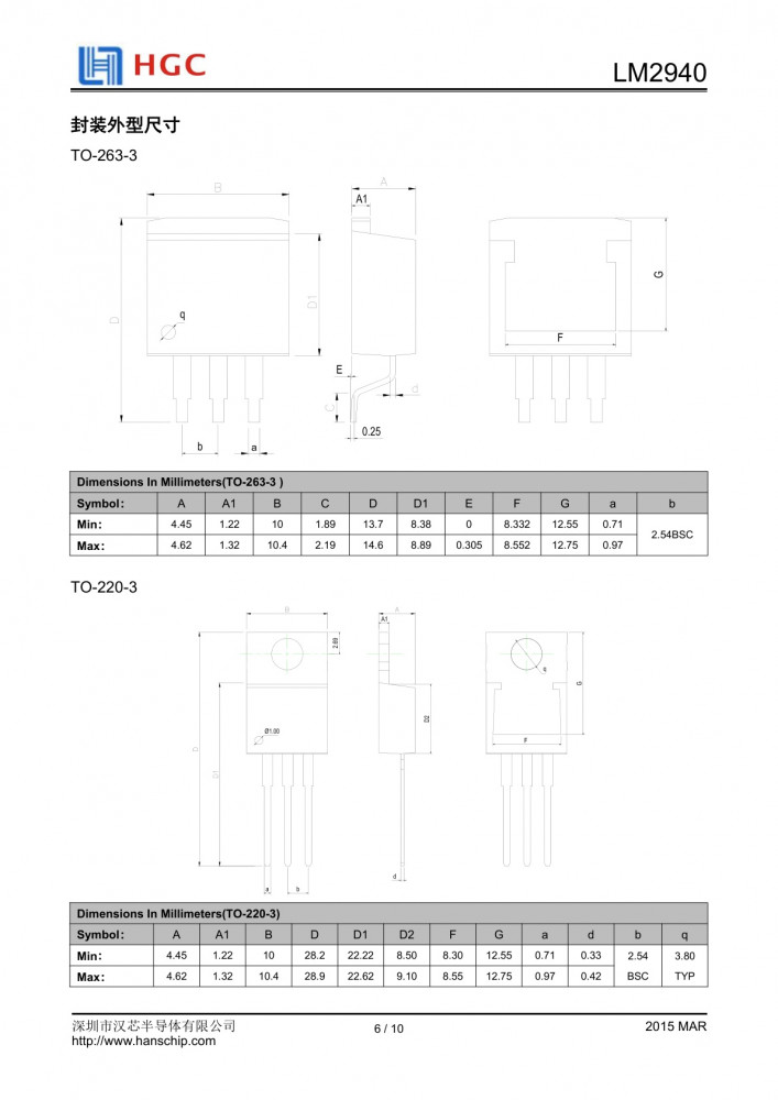 LM2940 datasheet page 6