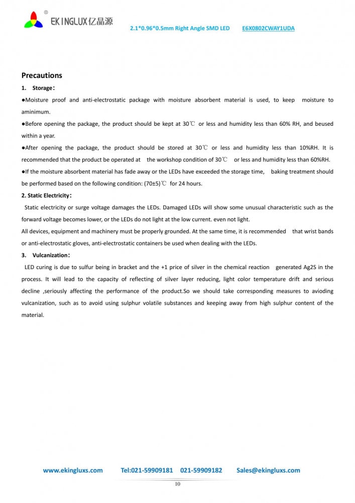 E6X0802CWAY1UDA datasheet page 10