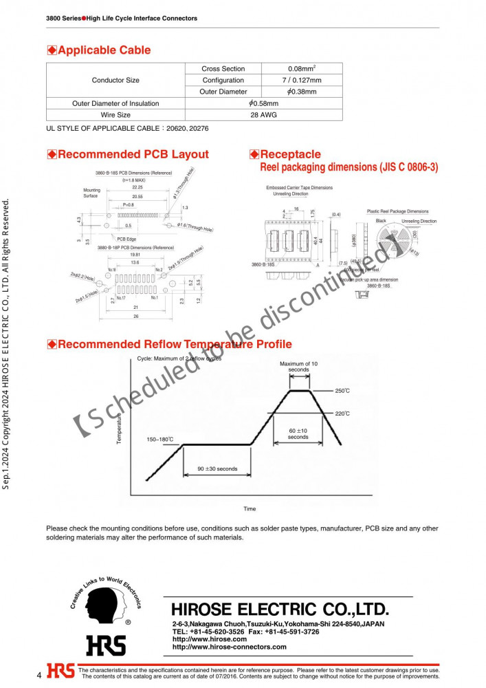 HRS 3800 Series document page 4