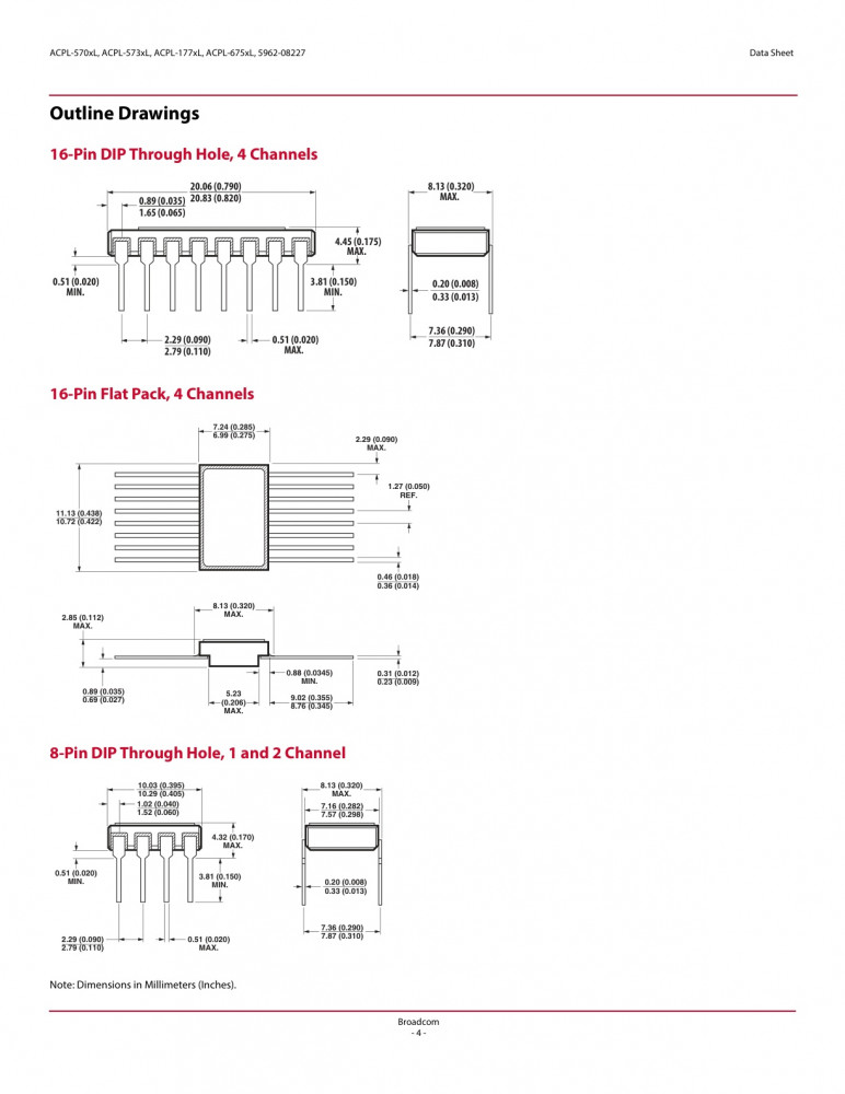 5962-0822703KUC datasheet page 4