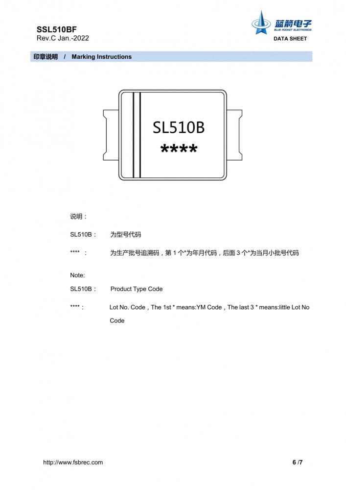 SSL510BF datasheet page 6