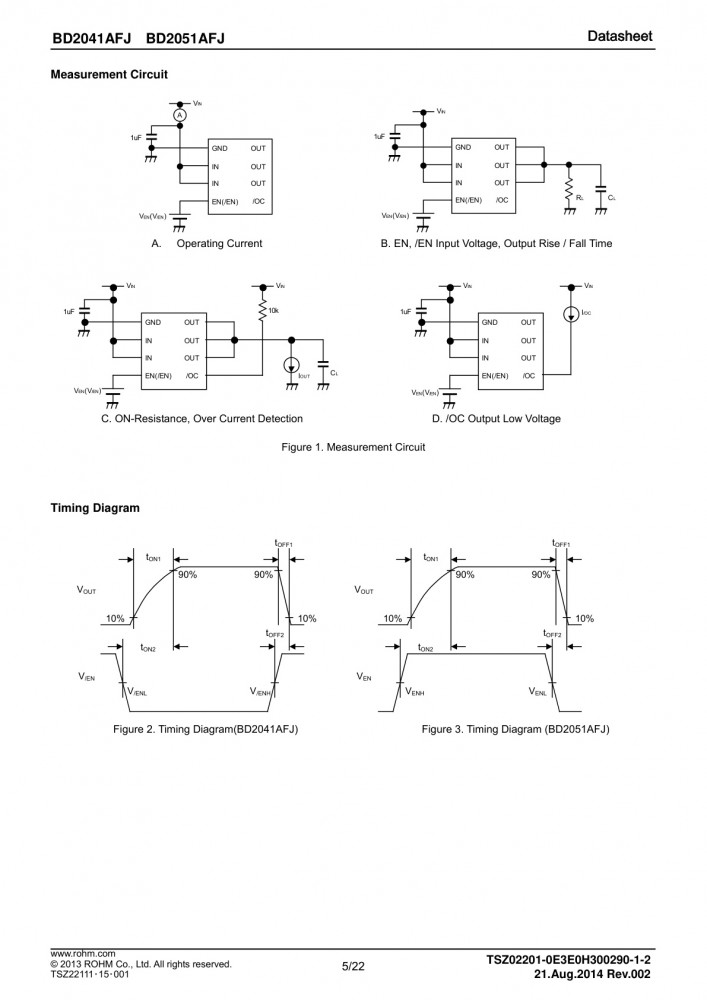 BD2051AFJ-E2 datasheet page 5