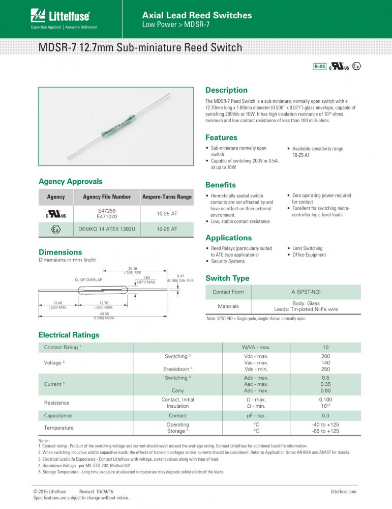 MDSR-7-10-15 technical document page 1