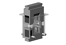 Crimp Adapter For DIN Style Dies in Molex Pneumatic Universal Crimp Machine for sale