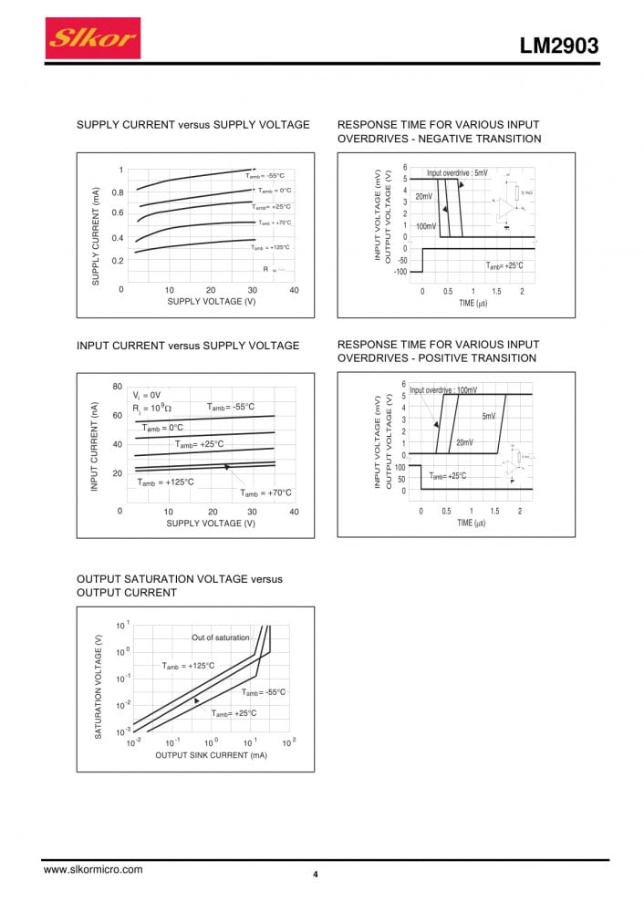 LM2903 datasheet page 4