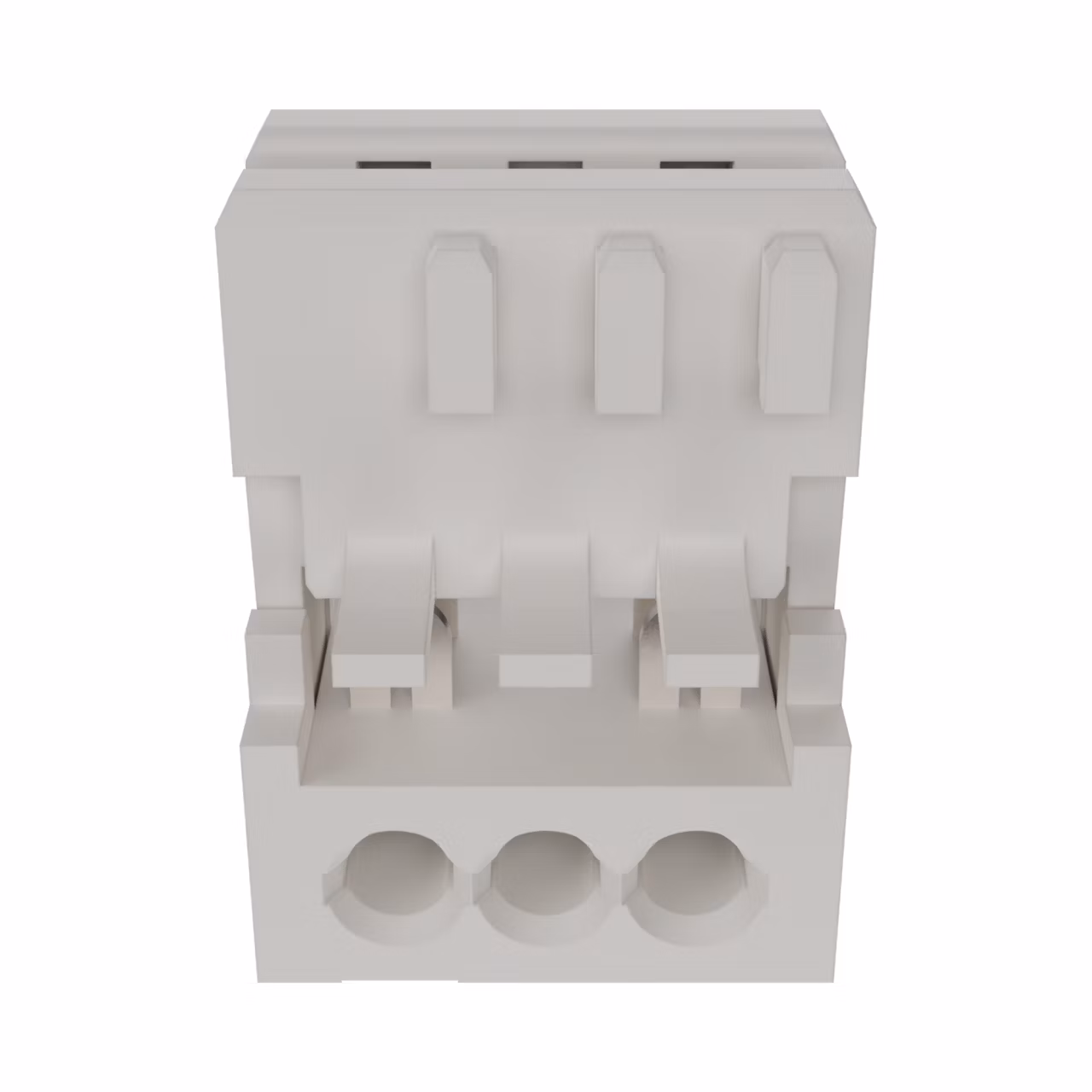 Appli-Mate RAST 2.5 Connector, 5.00mm Pitch, Female, 2 Circuits, Position Key A Removed, Open Endwalls, Zeus Housing for sale