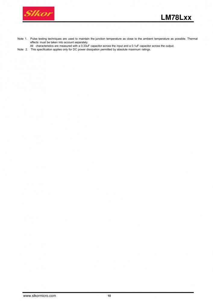 LM78L05D datasheet page 10