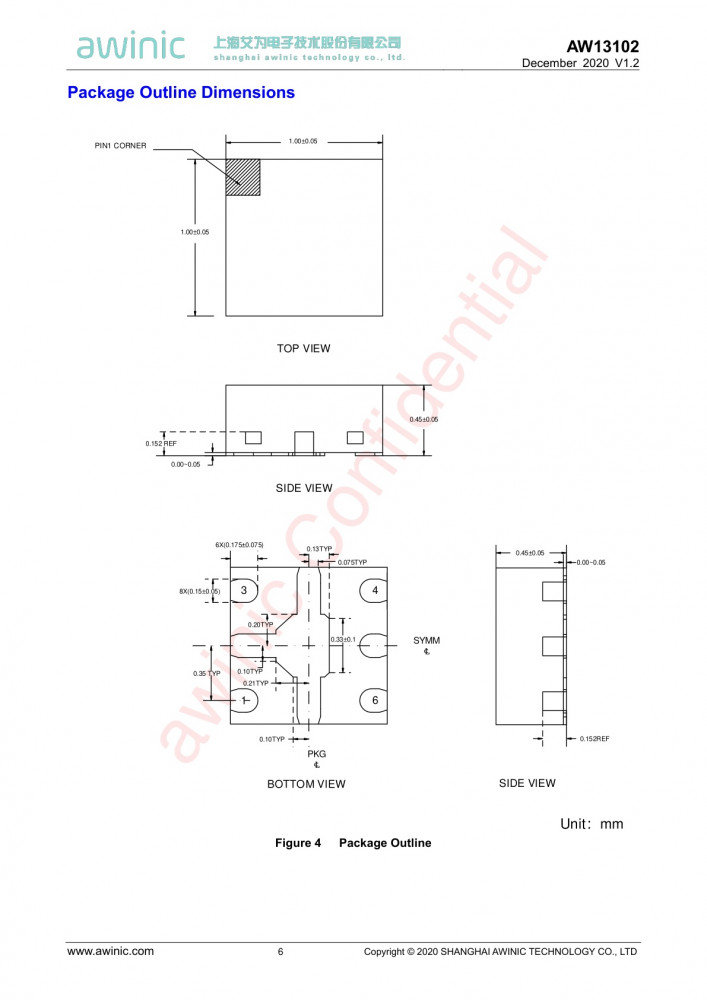 AW13102DNR datasheet page 6
