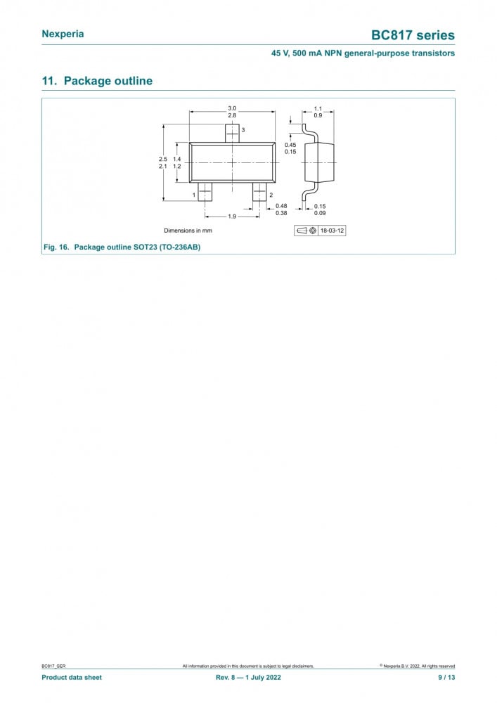 BC817-25 datasheet page 9