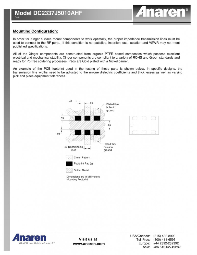DC2337J5010AHF datasheet page 6