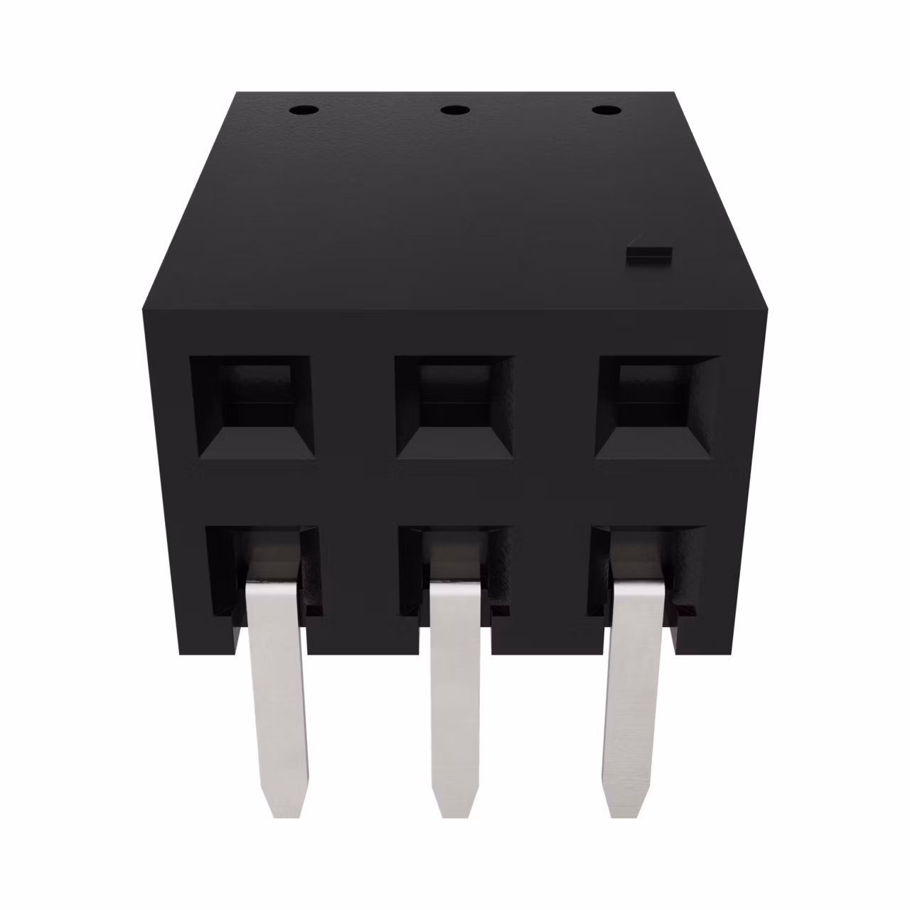 C-Grid III PCB Receptacle, 2.54mm Pitch, Dual Row, Right-Angle, Shrouded, 6 Circuits, 0.12µm Gold (Au) Flash Plating, Straight PCB Pins for sale