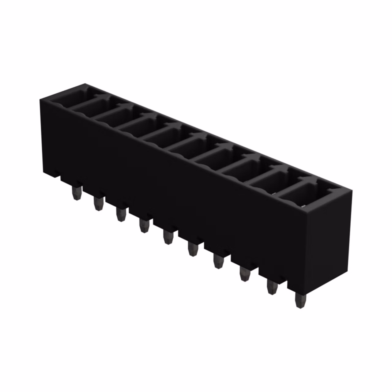 3.81mm Pitch Eurostyle Vertical PCB Header, 10 Circuits for sale