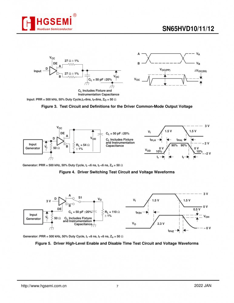 SN65HVD11EIM/TR datasheet page 7