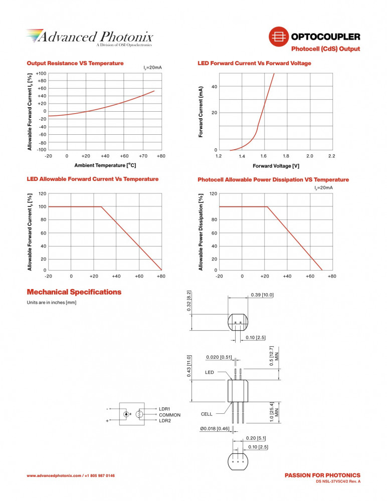 NSL-37V5C4/2 technical document page 3