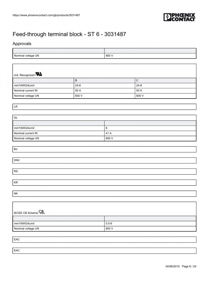 ST 6 3031487 technical document page 6