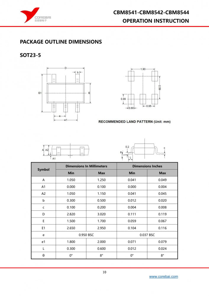 CBM8544AS14 datasheet page 10