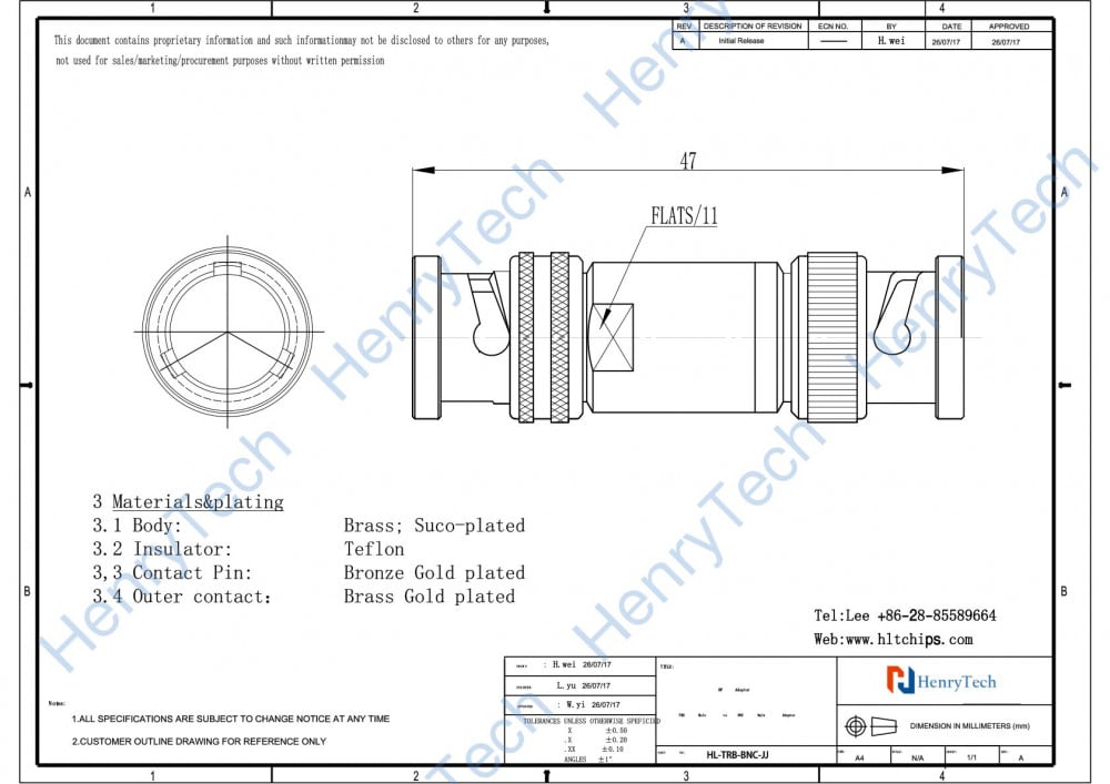 HL-TRB/BNC-JJ technical document preview
