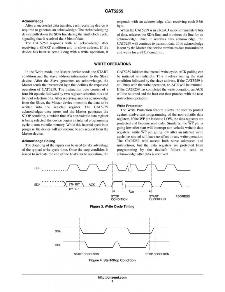 CAT5259 datasheet page 8