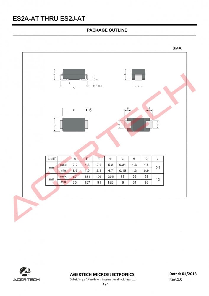 ES2D-AT datasheet page 3