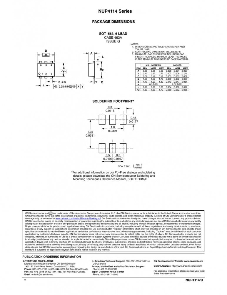 NUP4114 datasheet page 9