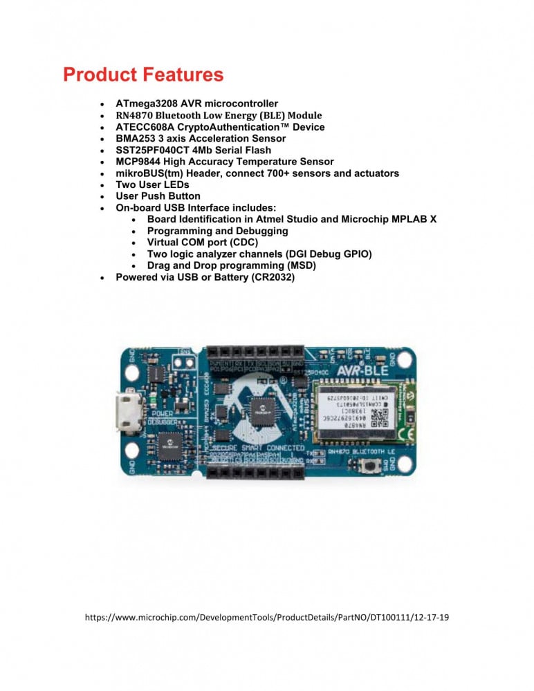 DT100111 technical document page 2