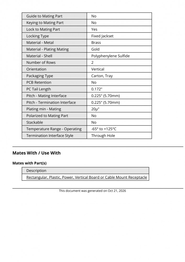 PA5PD11J technical document image 2